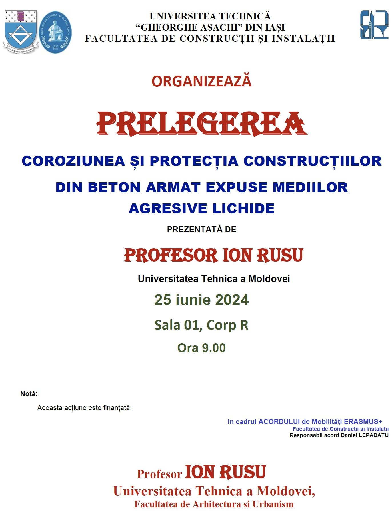 Prelegere - Prof. Ion RUSU - COROZIUNEA ȘI PROTECȚIA CONSTRUCȚIILOR DIN ...